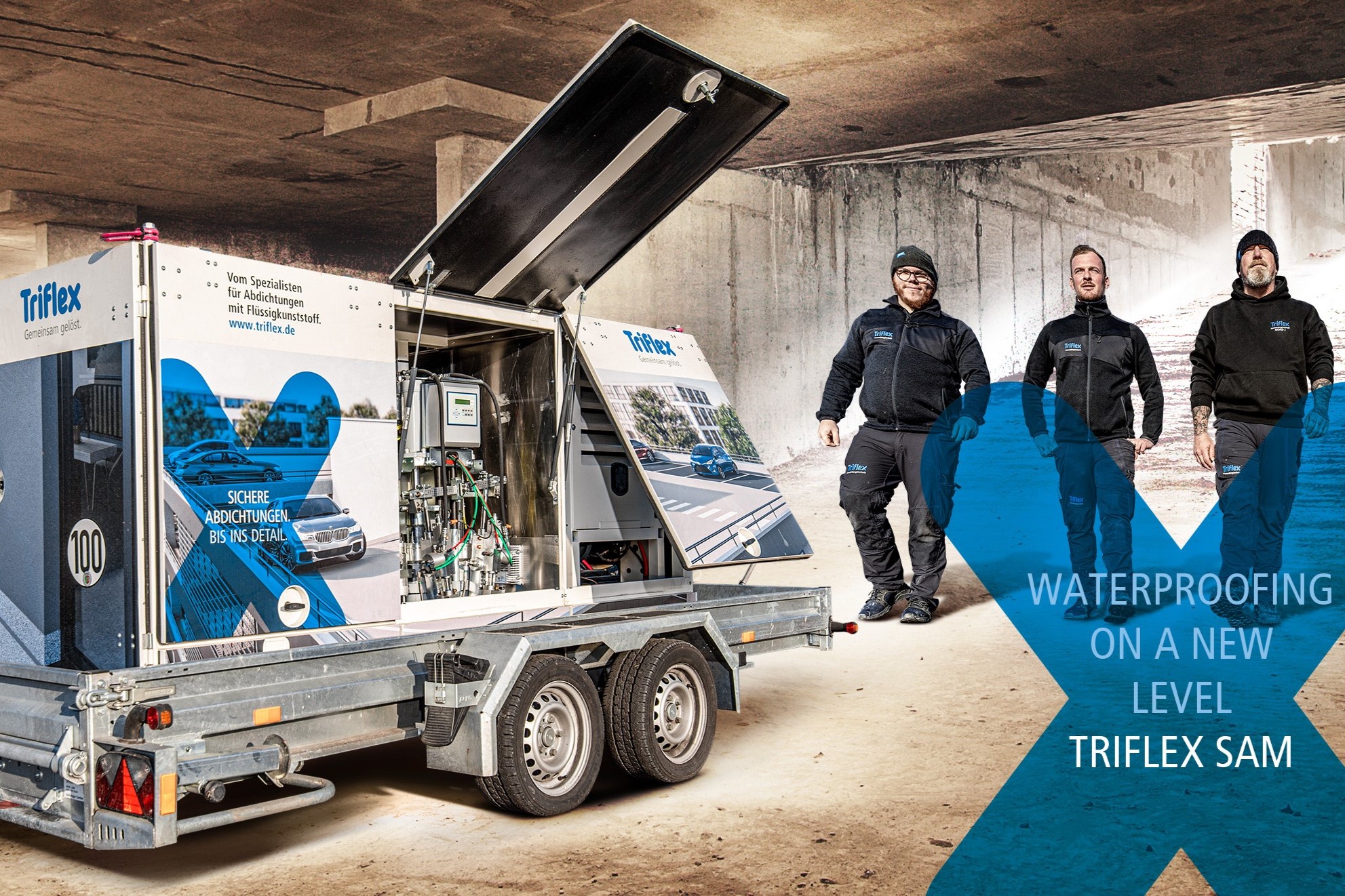 Triflex SAM – Taking waterproofing to a new level